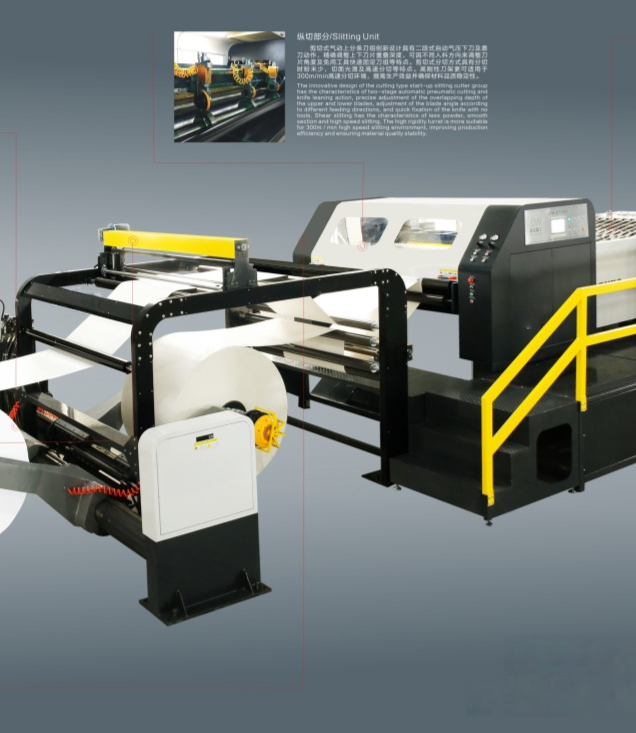 Double Rotary Sheet Cutting Machine